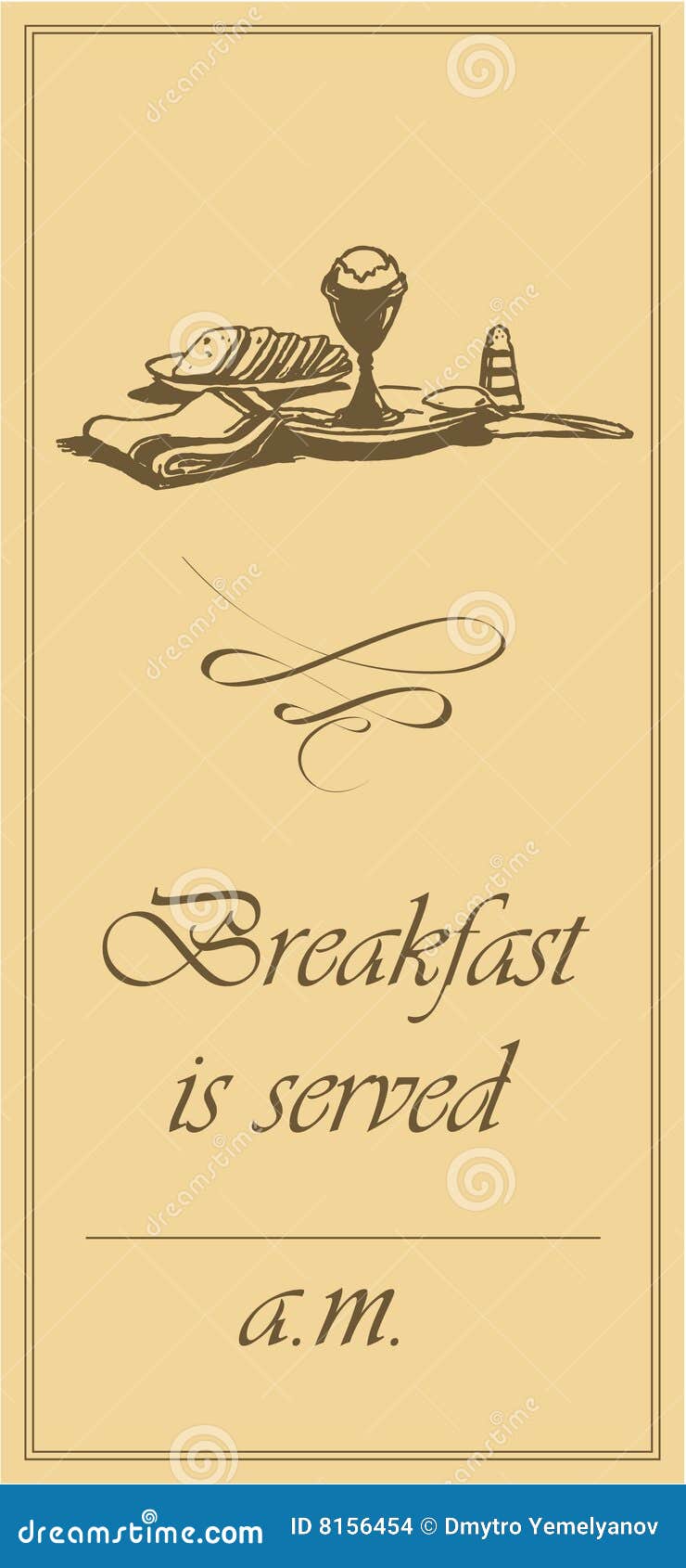 Sign Breakfast Stock Illustrations – 176,001 Sign Breakfast Stock ...