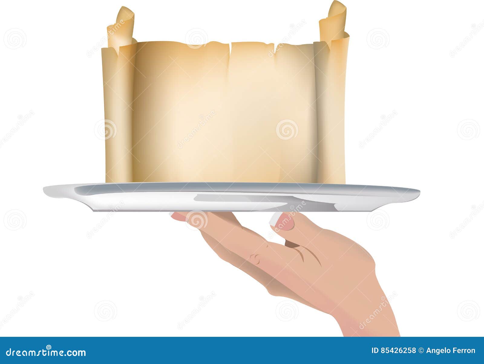 Menus parchment stock vector. Illustration of power, write - 85426258