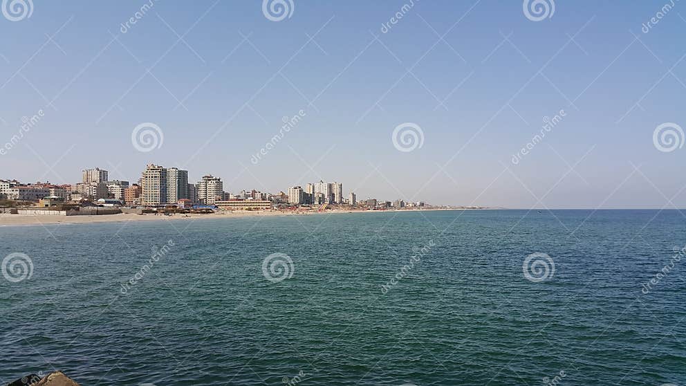 Mer de Gaza photo stock. Image du gaza, bleu, palestine - 54380070
