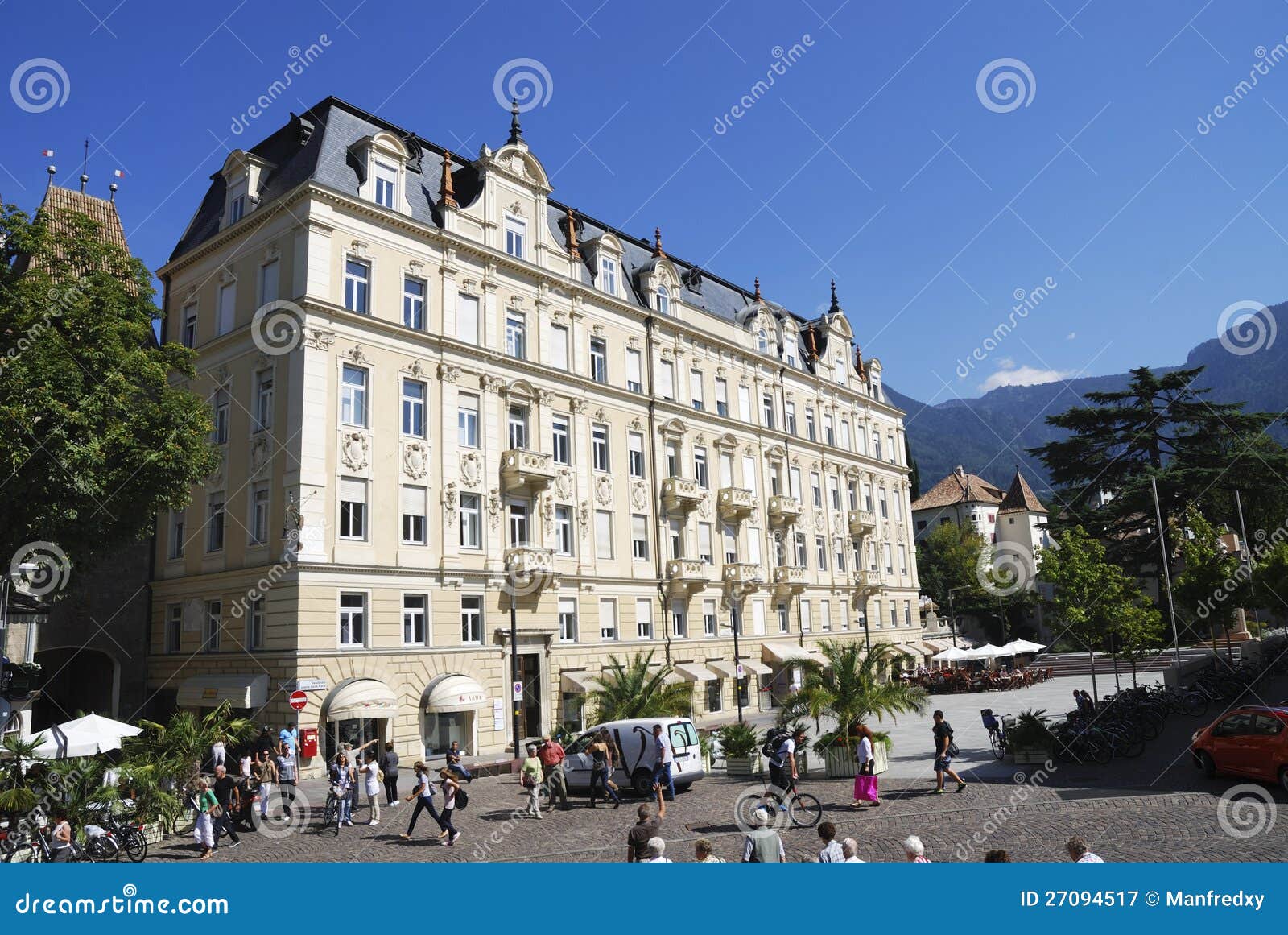 Meran editorial photography. Image of landmark, area - 27094517