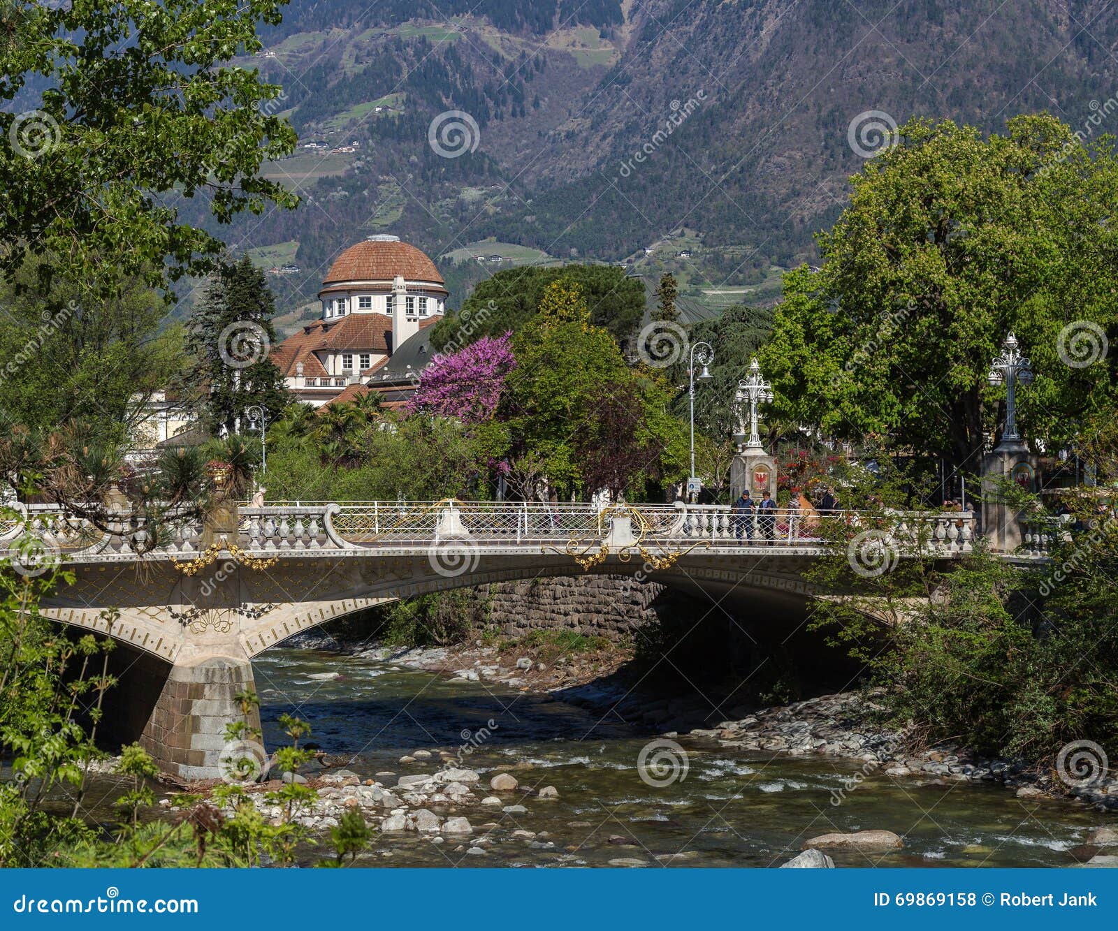 Meran, South Tyrol editorial stock photo. Image of italy - 69869158