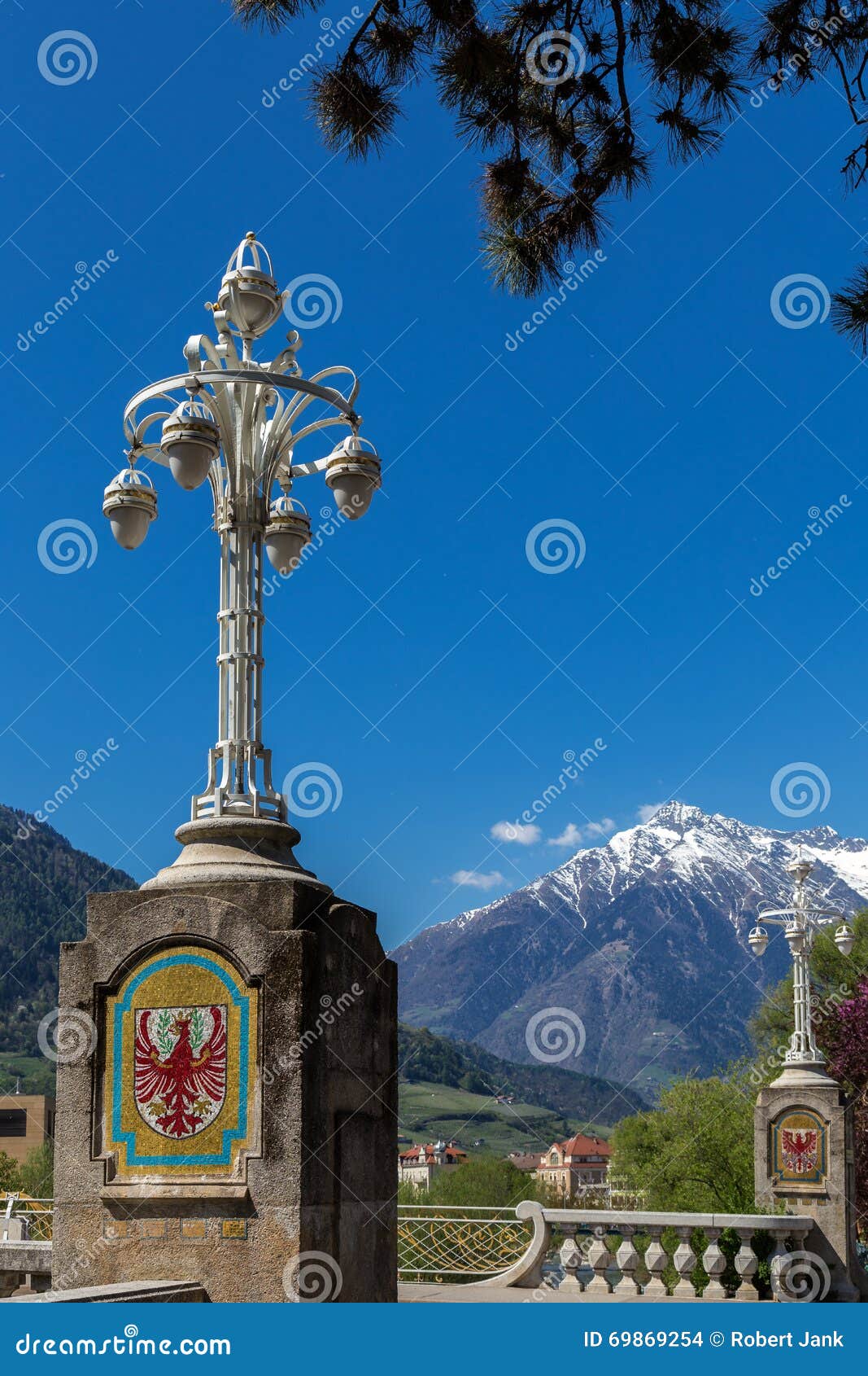 Meran, South Tyrol stock photo. Image of tyrol, meran - 69869254