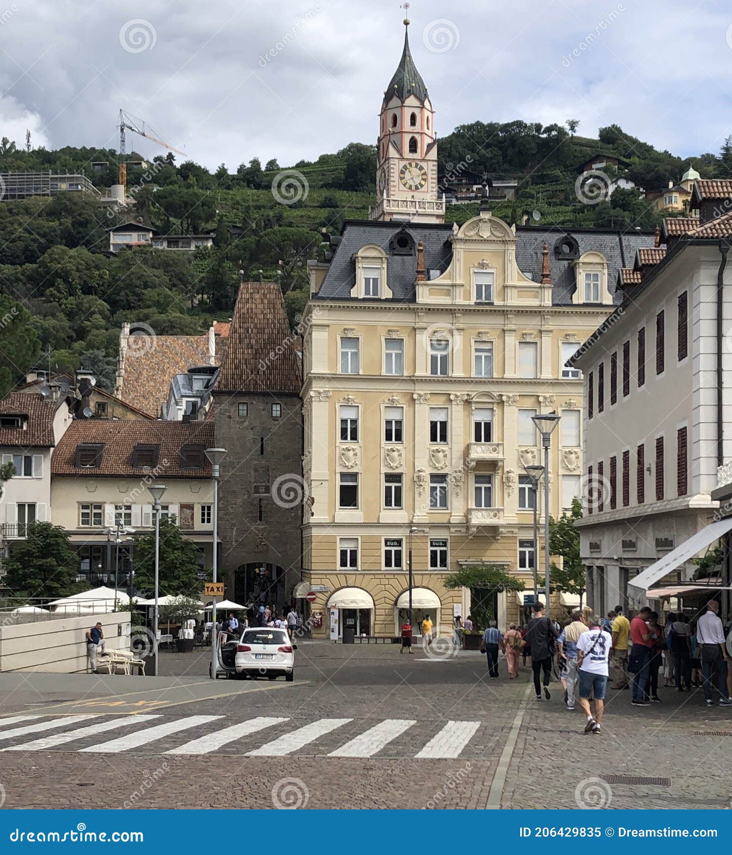 Merano editorial image. Image of merano, city, center - 206429835