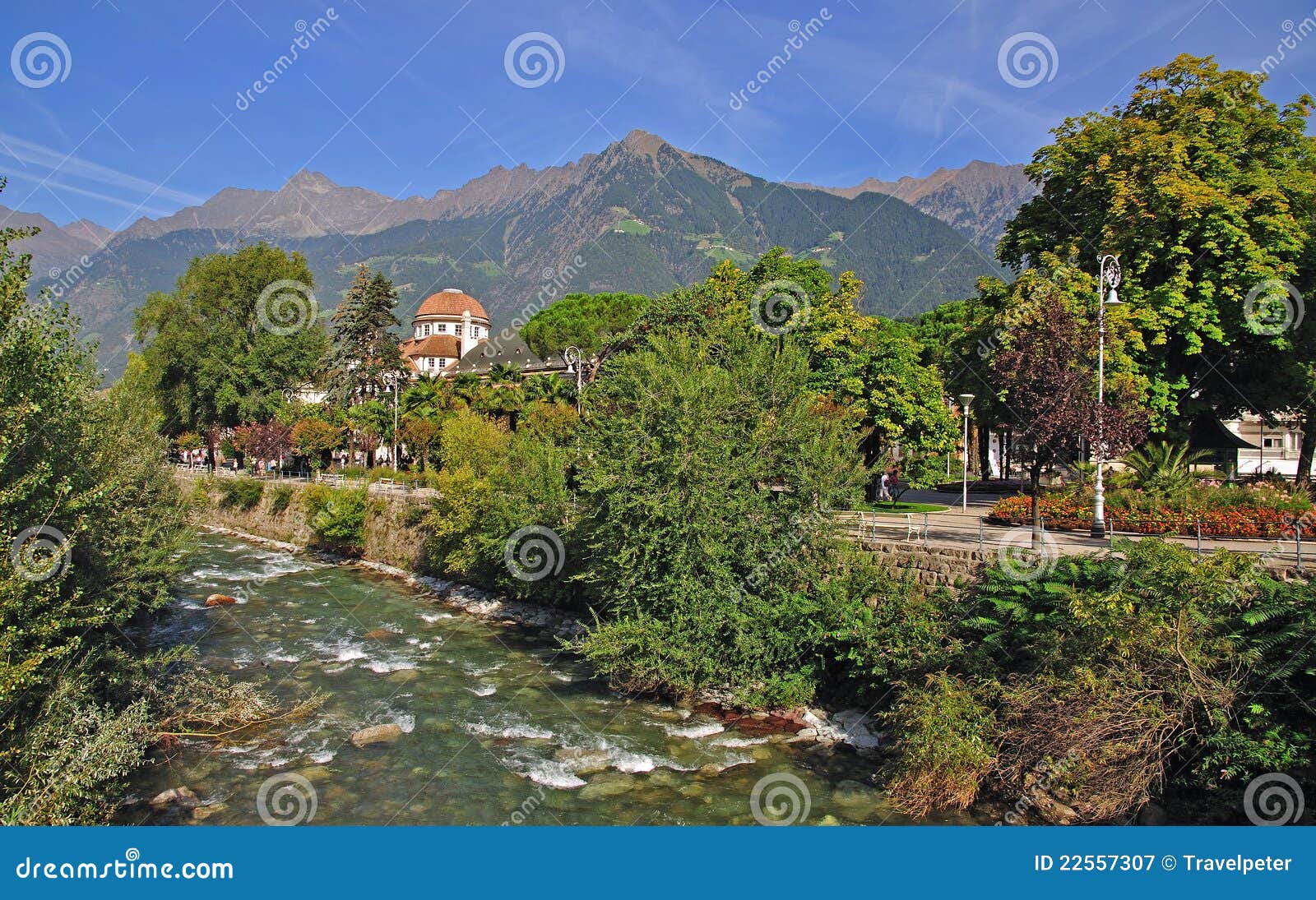 Merano,south tyrol,italy stock image. Image of places - 22557307