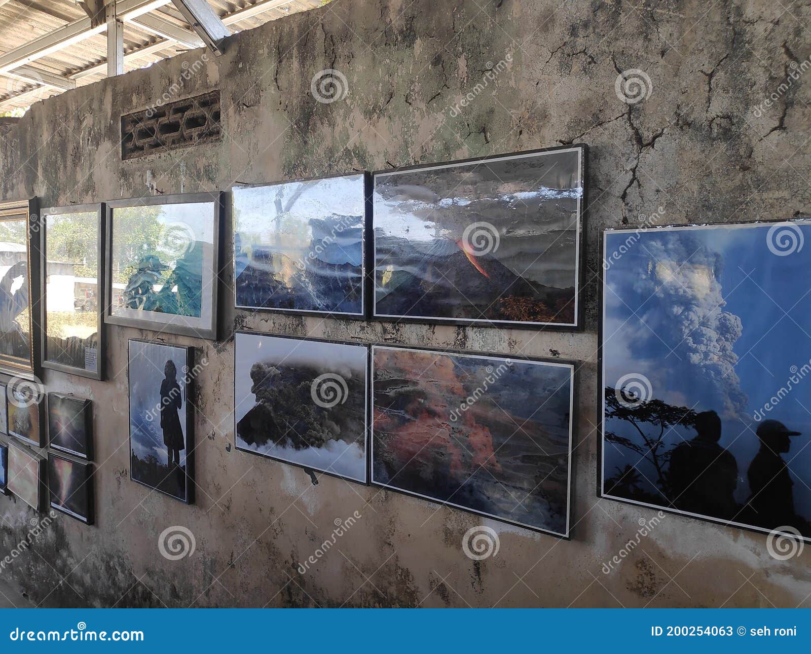 Merapi& X27;s Museum Inside Editorial Stock Photo - Image of blue ...