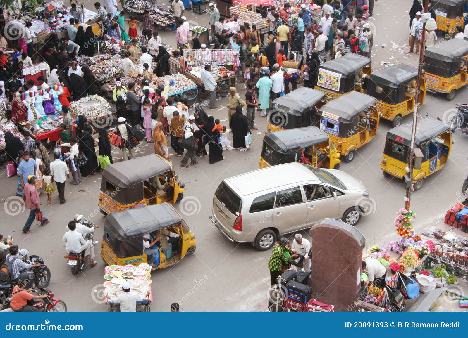 Mercado de calle indio foto de archivo editorial. Imagen de tradicional ...