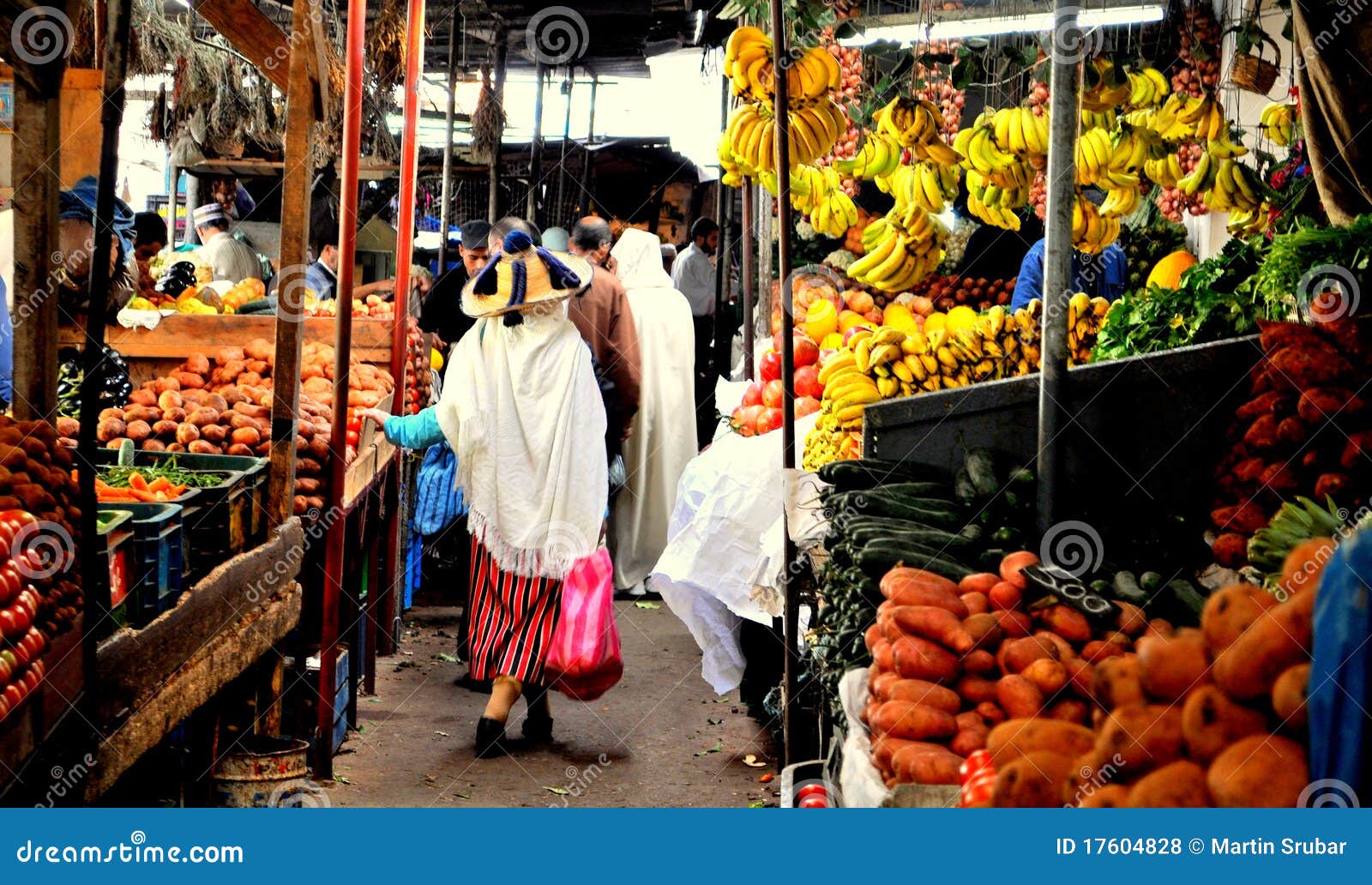 Mercado Em Tanger Velho, Marrocos Foto de Stock Editorial - Imagem de ...