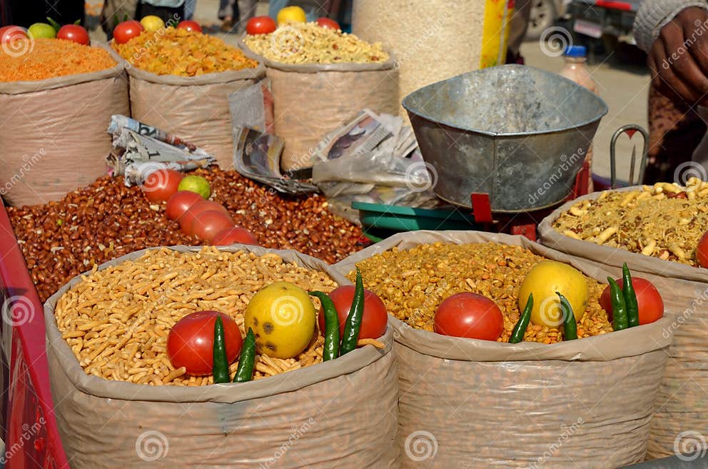 Mercado indio imagen de archivo. Imagen de tomate, alimento - 30609741