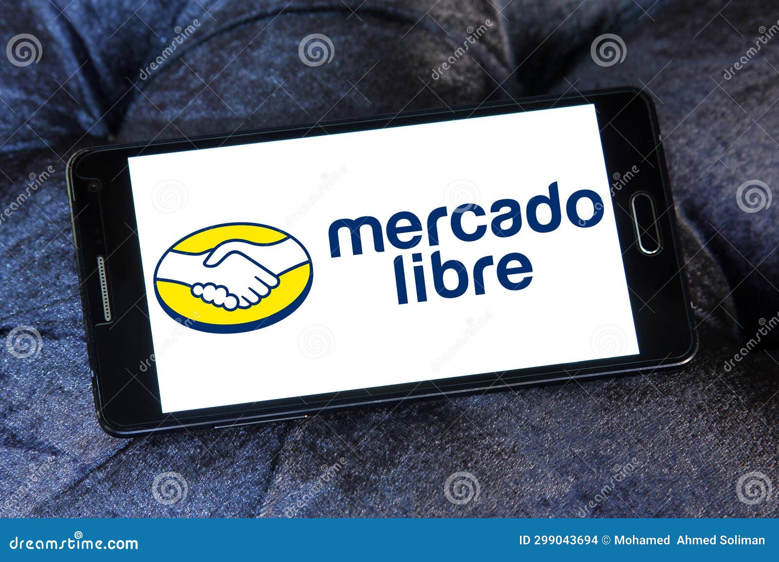 Mercado Libre App Logo On A Smartphone Screen. Editorial Photo ...