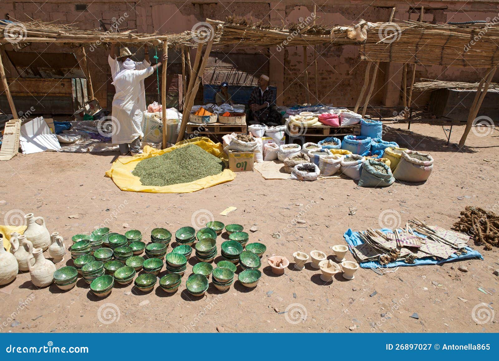 Mercado rural fotografía editorial. Imagen de rural, africano - 26897027
