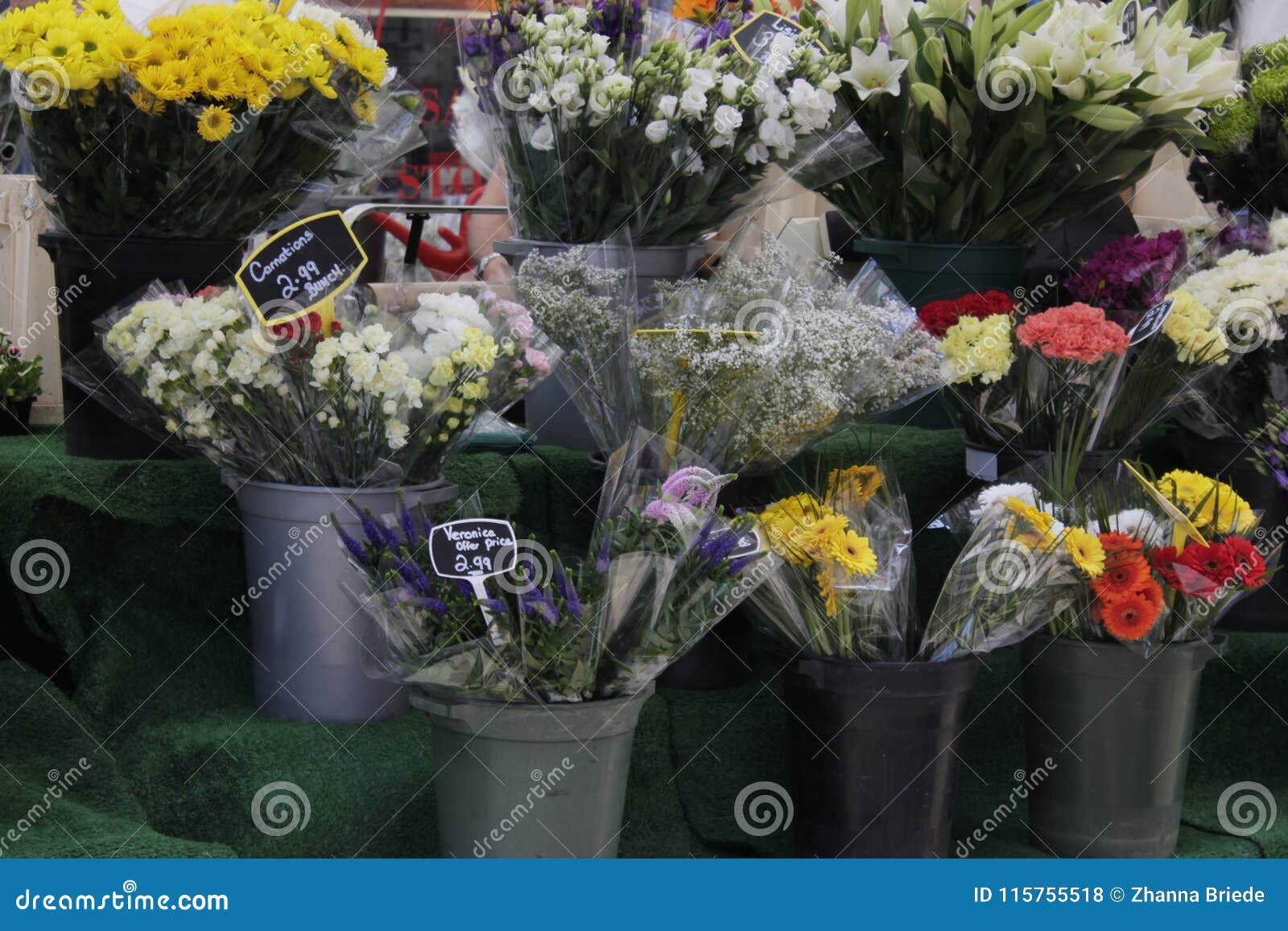 Mercado Tradicional De La Flor En York Foto de archivo editorial ...