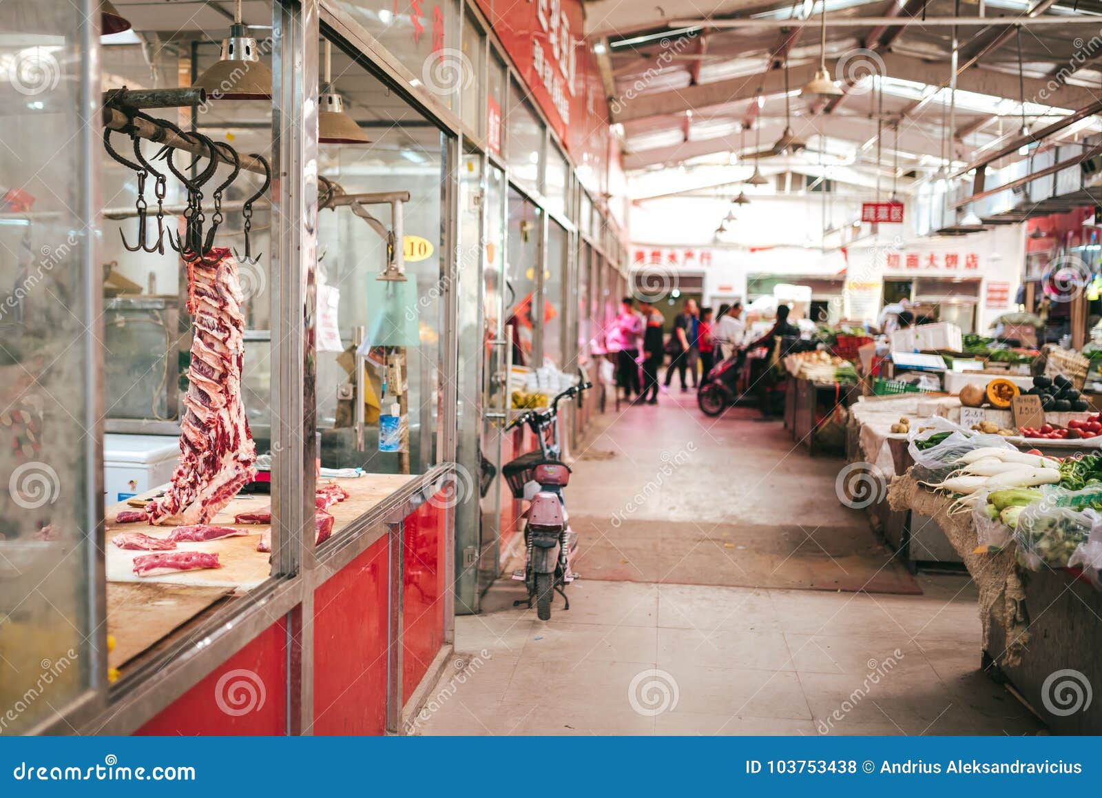 Mercados De Rua No Pequim, China Foto de Stock Editorial - Imagem de ...