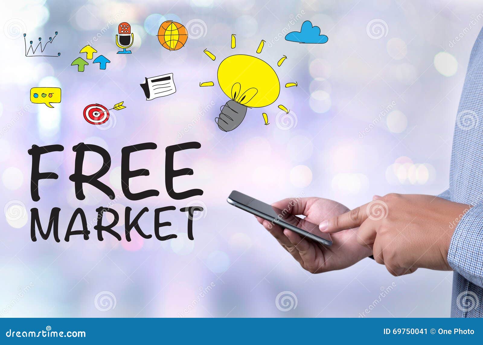 Mercato libero immagine stock. Immagine di gestore, industria - 69750041