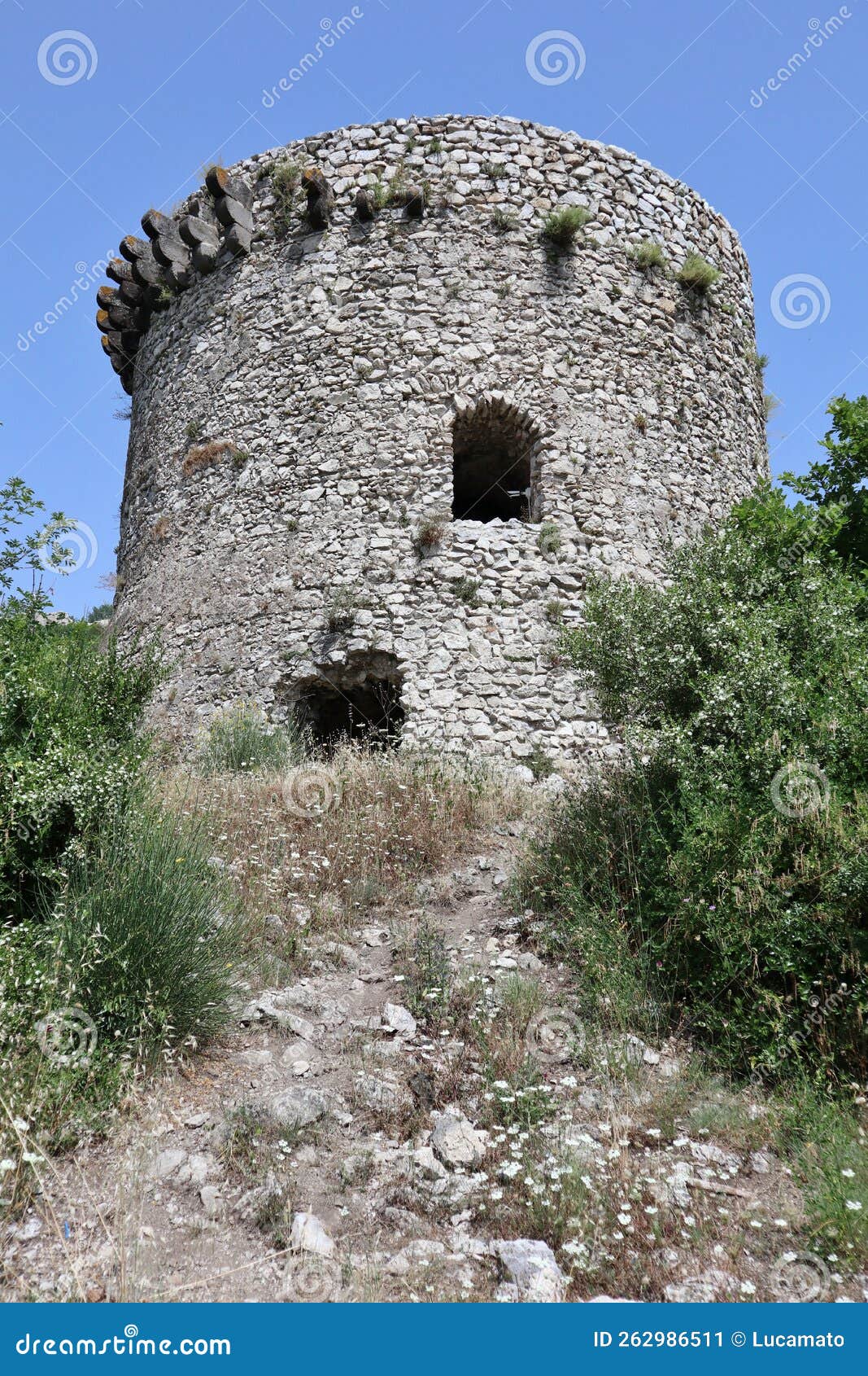 Mercato San Severino Torre a Rondella Del Castello Dei Sanseverino ... Mercato San Severino Torre a Rondella Del Castello Dei Sanseverino ...
