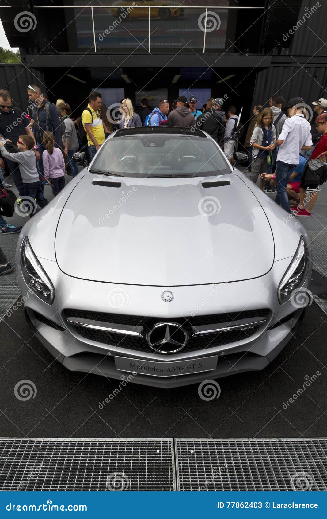 Mercedes-AMG GT S DTM foto de archivo editorial. Imagen de parrilla ...