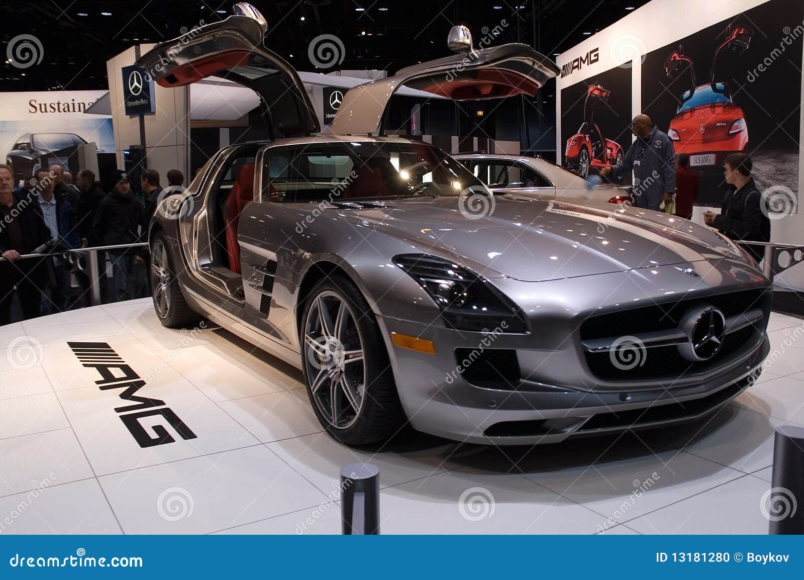 Mercedes AMG model 2010 editorial image. Image of automobile - 13181280