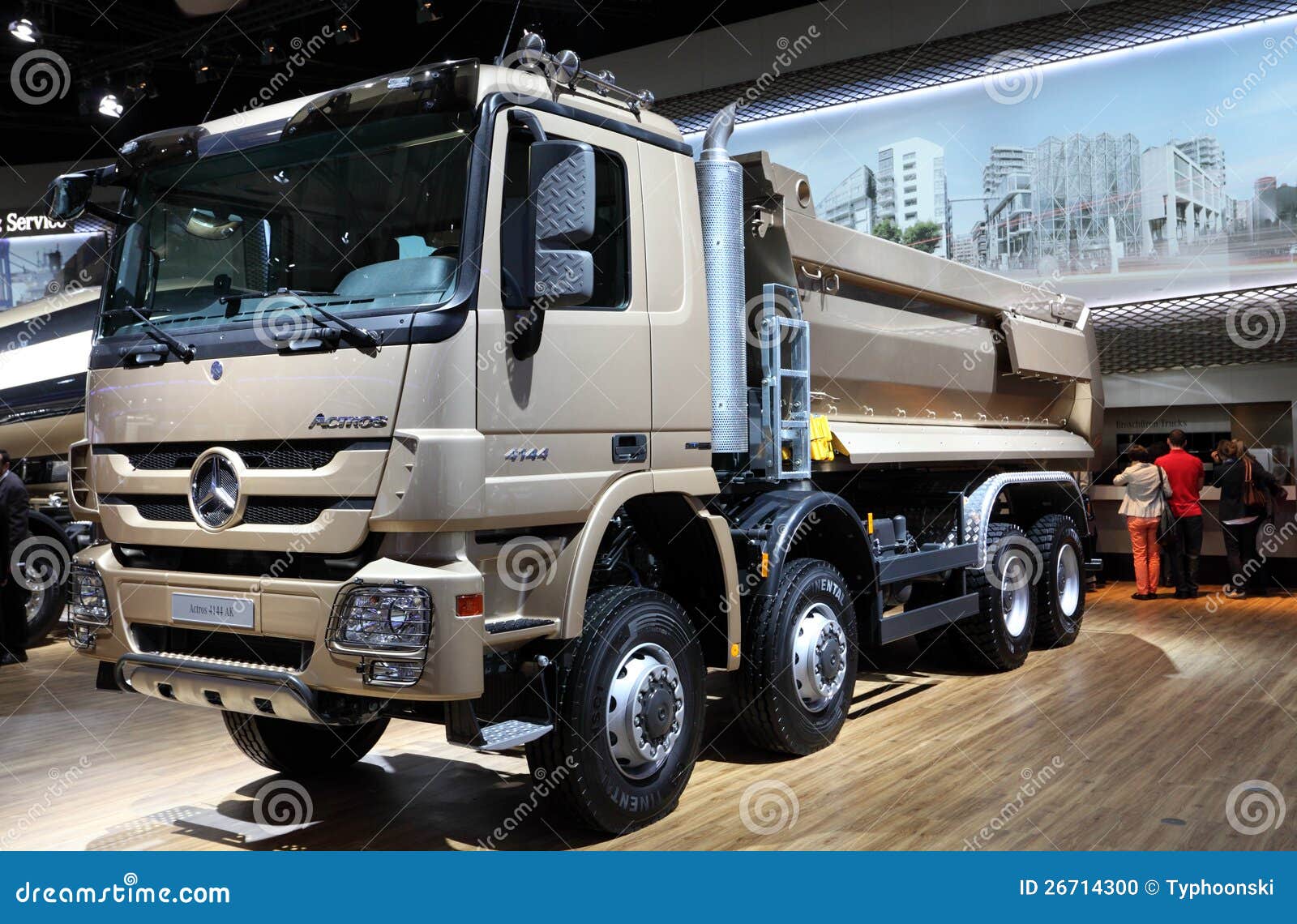 Mercedes Benz Actros 4144 AK Editorial Image - Image of auto ...