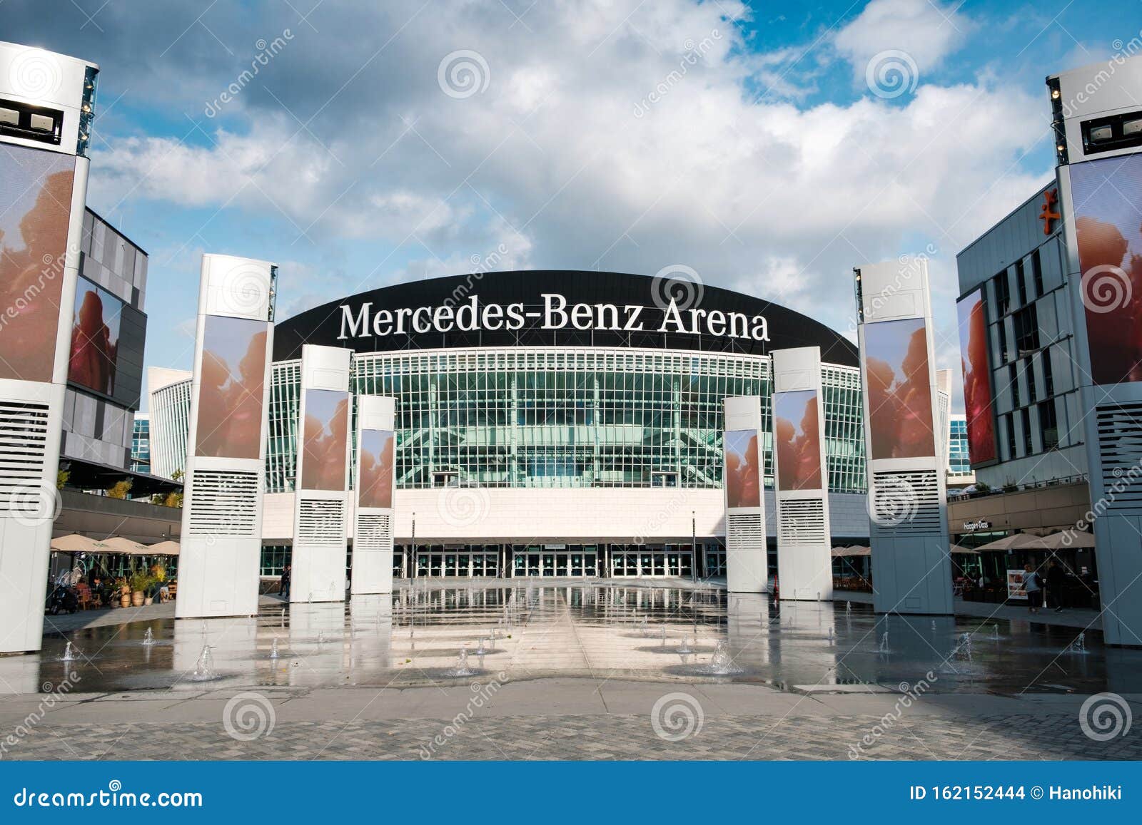 The Mercedes Benz Arena in Berlin Editorial Stock Image - Image of ...