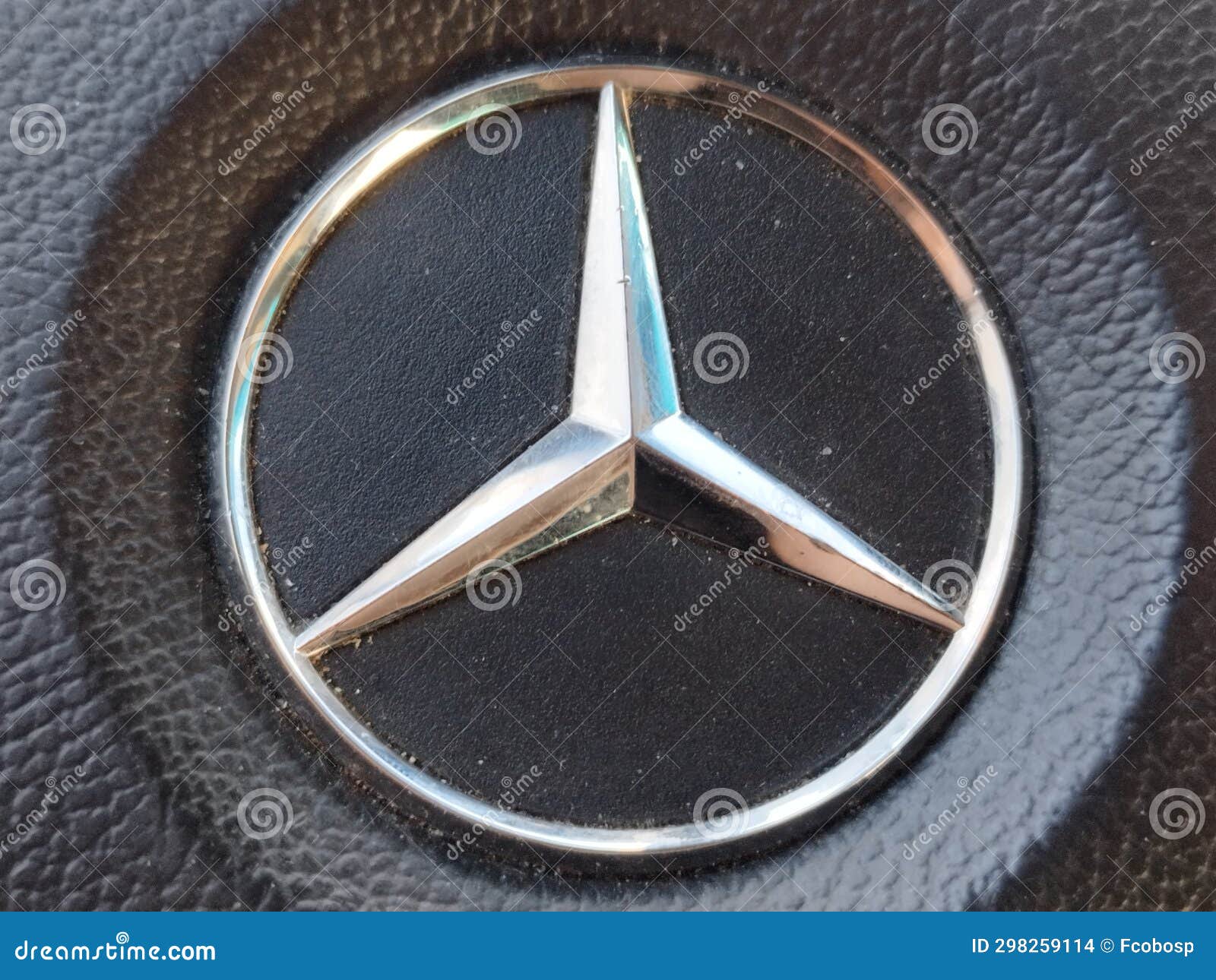 Mercedes Benz brand logo editorial stock image. Image of wheel - 298259114