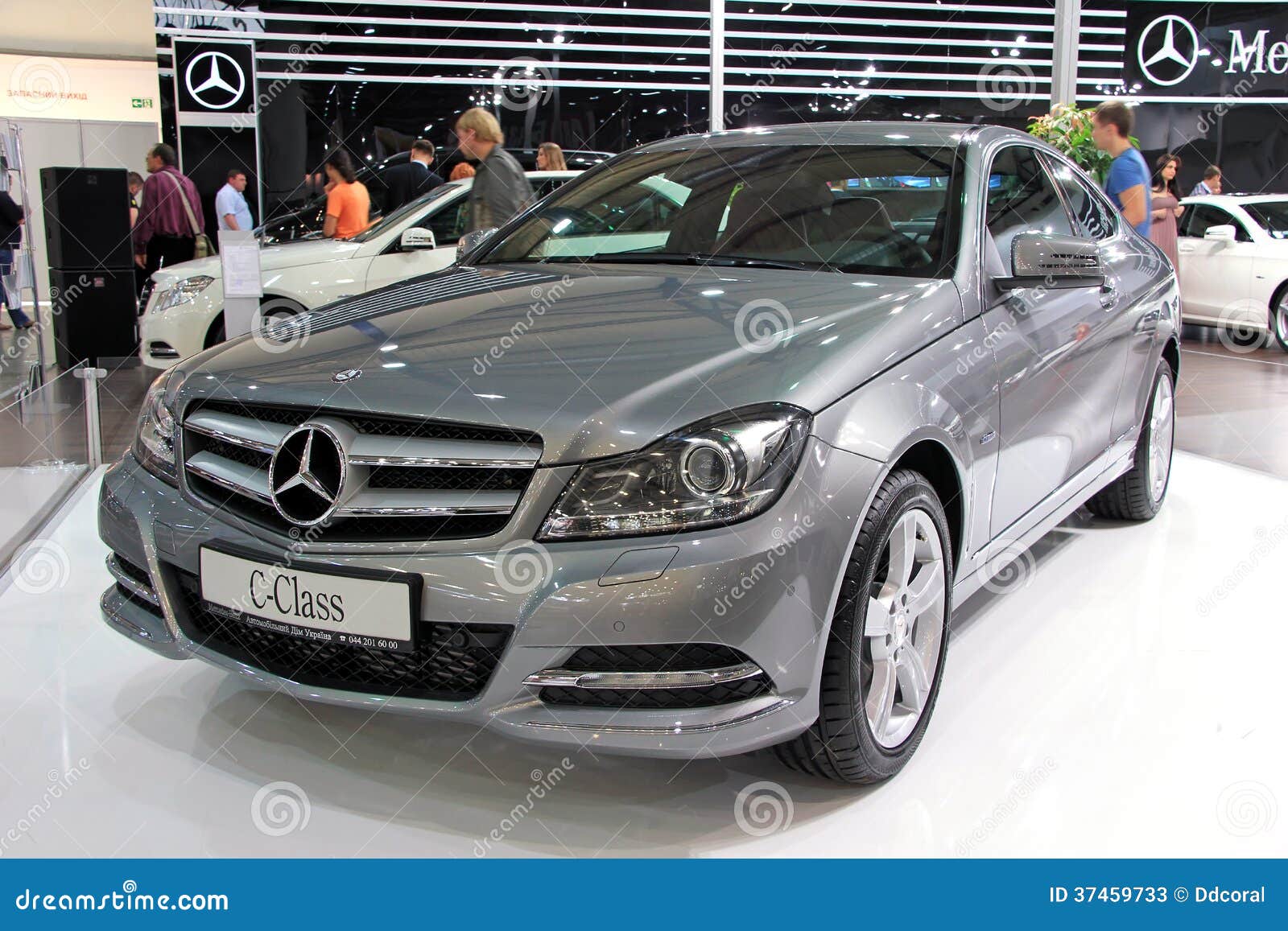 Mercedes-Benz C-class (C 250) Editorial Stock Photo - Image of engine ...