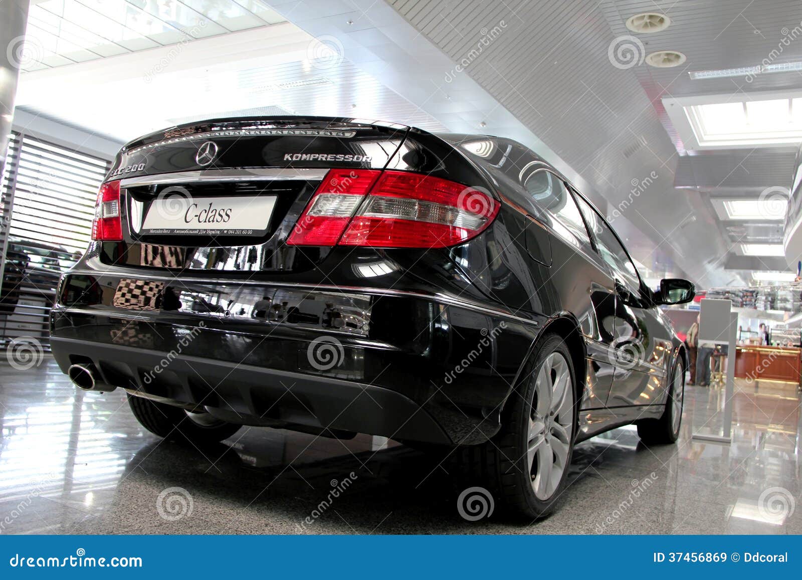 Mercedes-Benz C-class (CLC 200 Kompressor) Editorial Stock Image ...