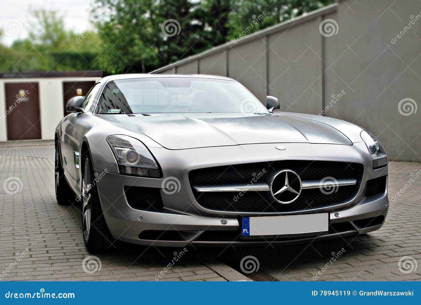Mercedes-Benz C197 SLS AMG obraz stock editorial. Obraz złożonej z nowy ...