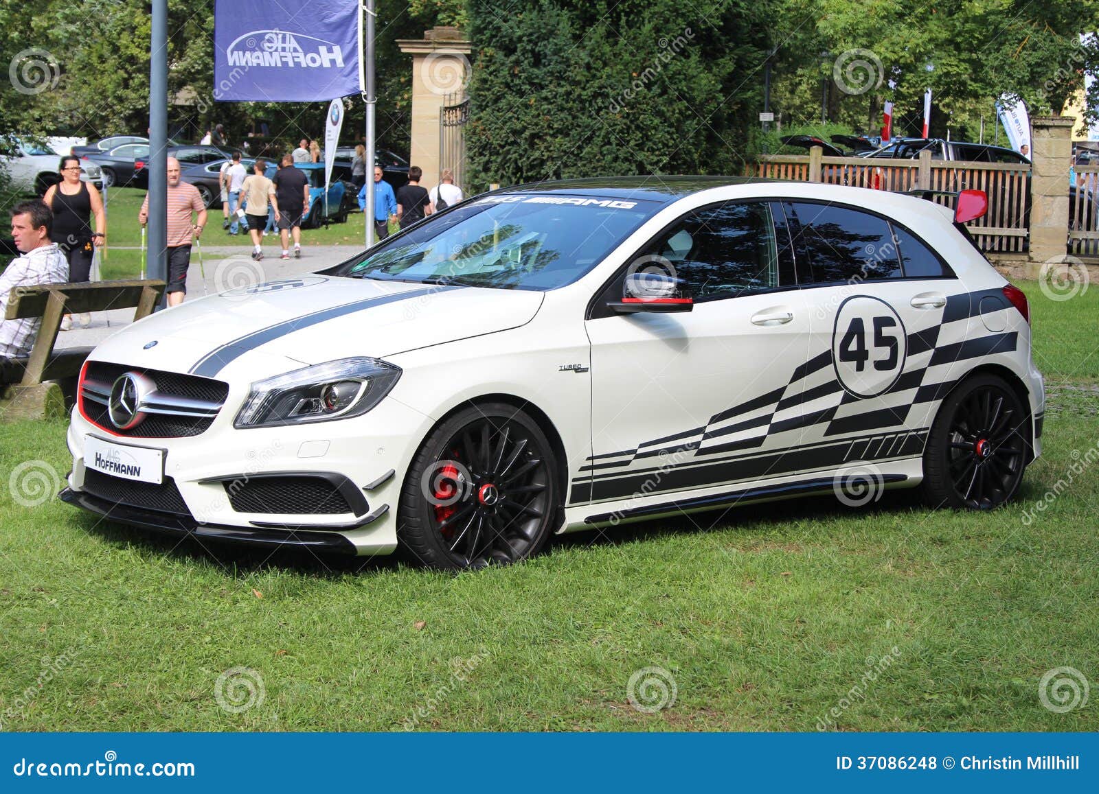 Mercedes Benz a Class AMG 45 Editorial Stock Photo - Image of expensive ...