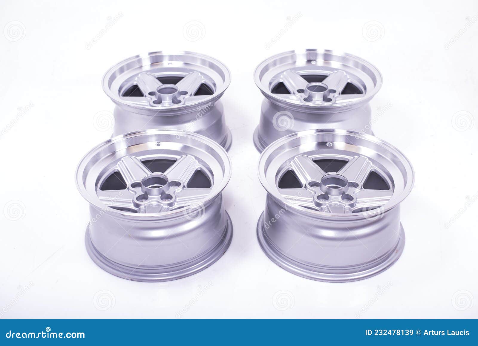 Mercedes Benz Classic 5 Spoke 16 Wheels Stock Image - Image of ...