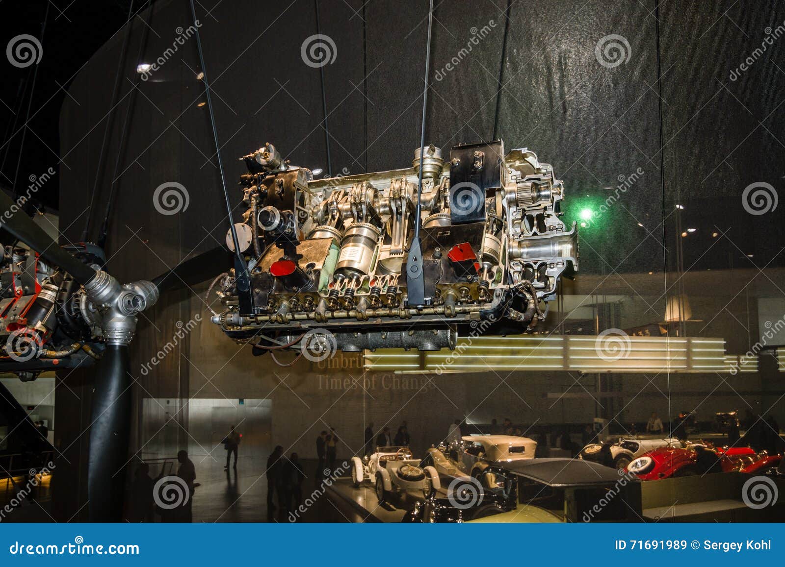 Mercedes-Benz DB600 Aero Engine, 1935 Editorial Stock Image - Image of ...