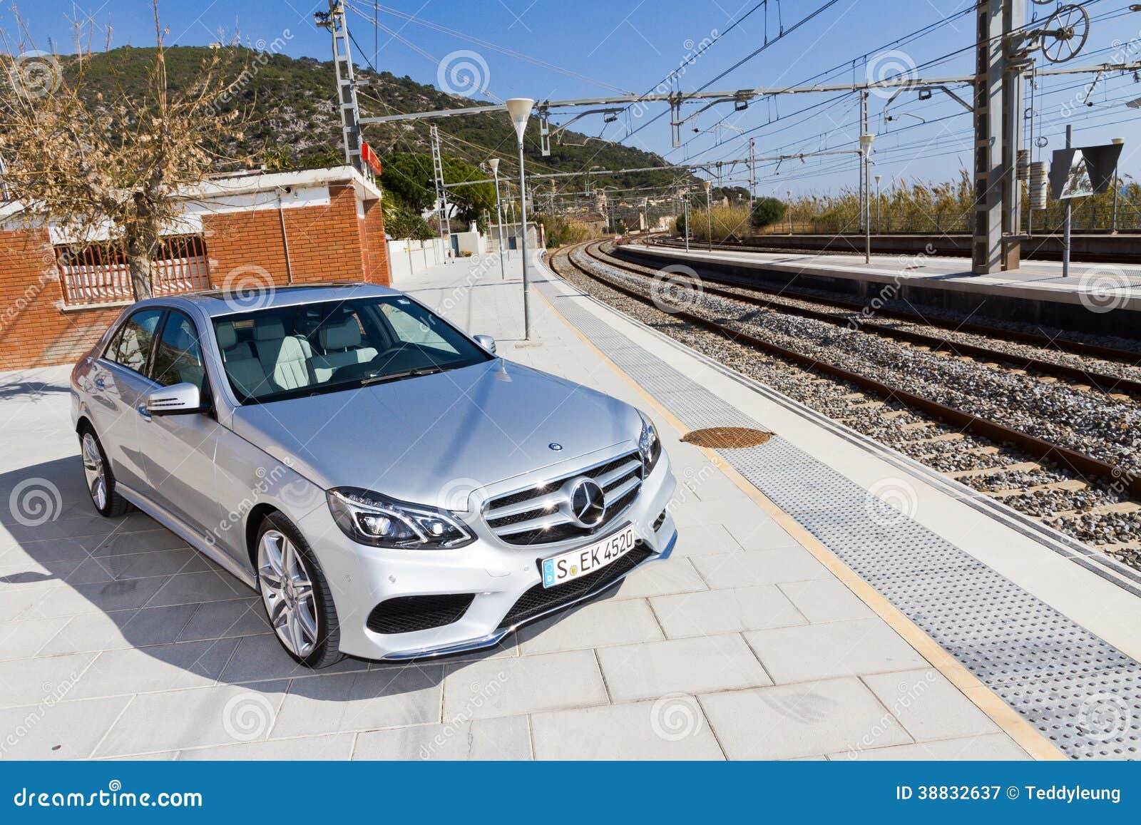 Mercedes-Benz E-Class 2013 Model Editorial Photography - Image of motor ...