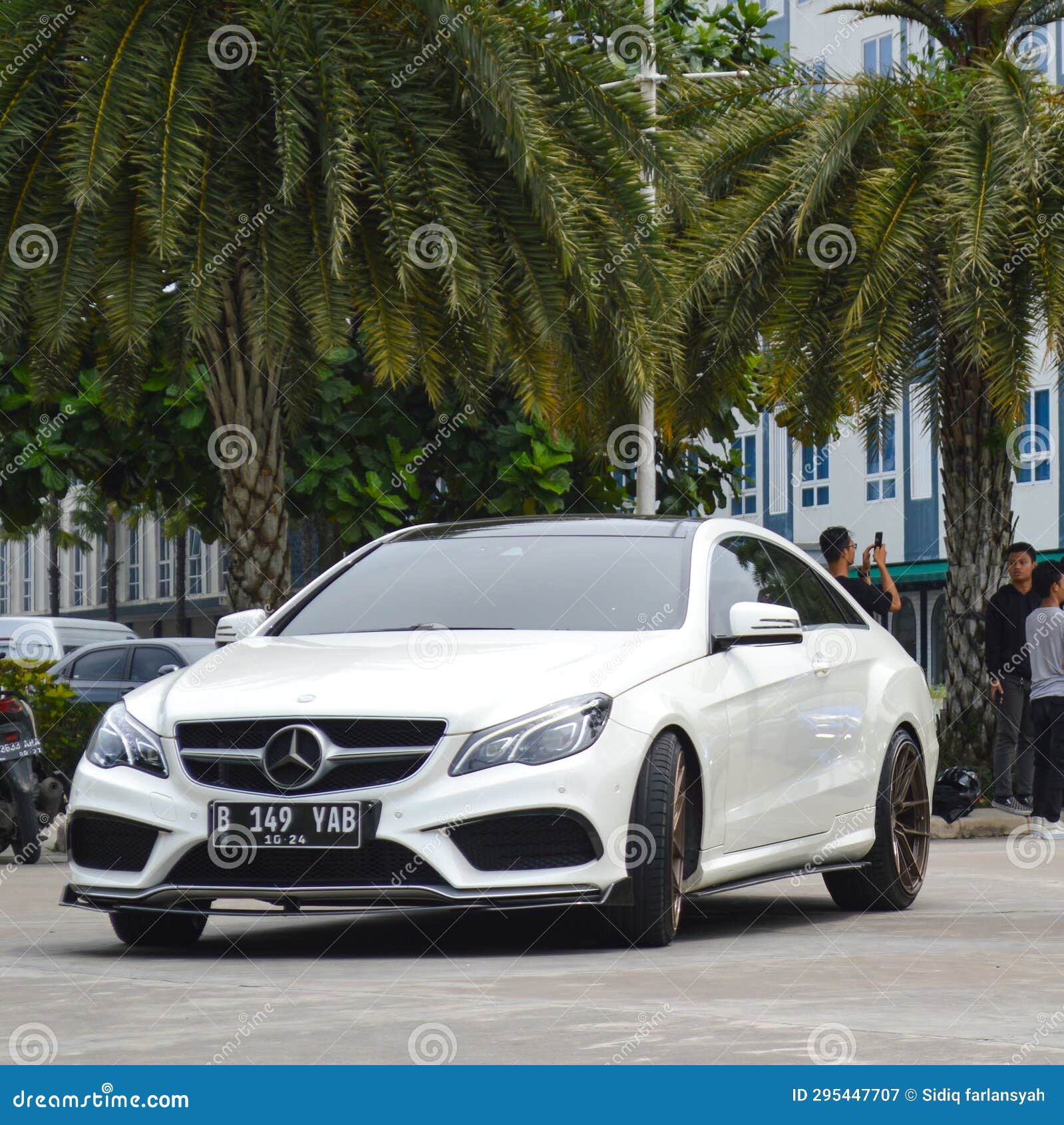 Mercedes-benz E250 car. editorial photography. Image of indonesia ...