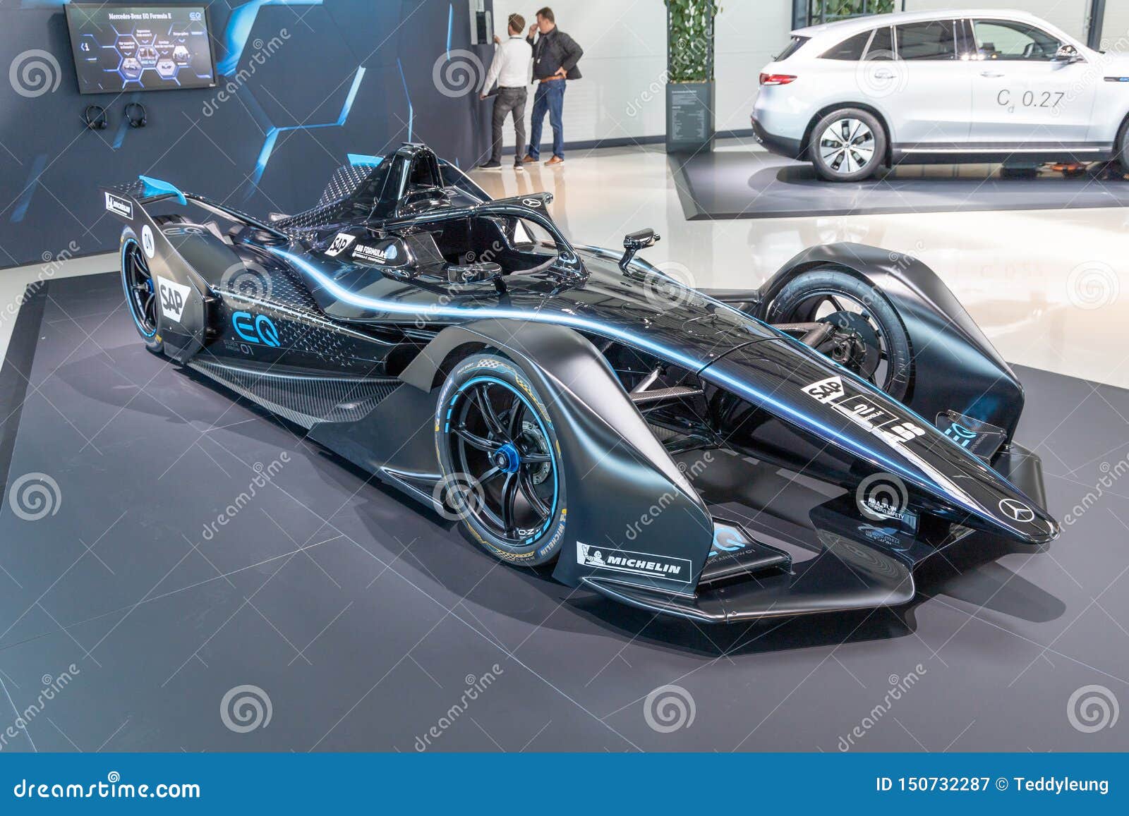 Mercedes-Benz Formula-E Model Car 2019 Editorial Photography - Image of ...