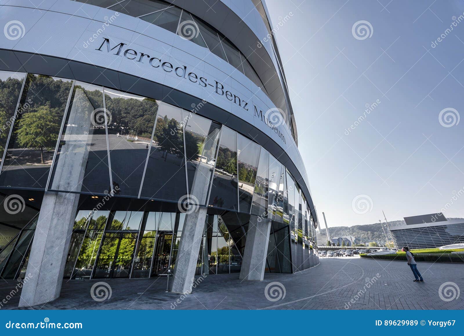 Mercedes Benz Museum imagen de archivo editorial. Imagen de entrada ...