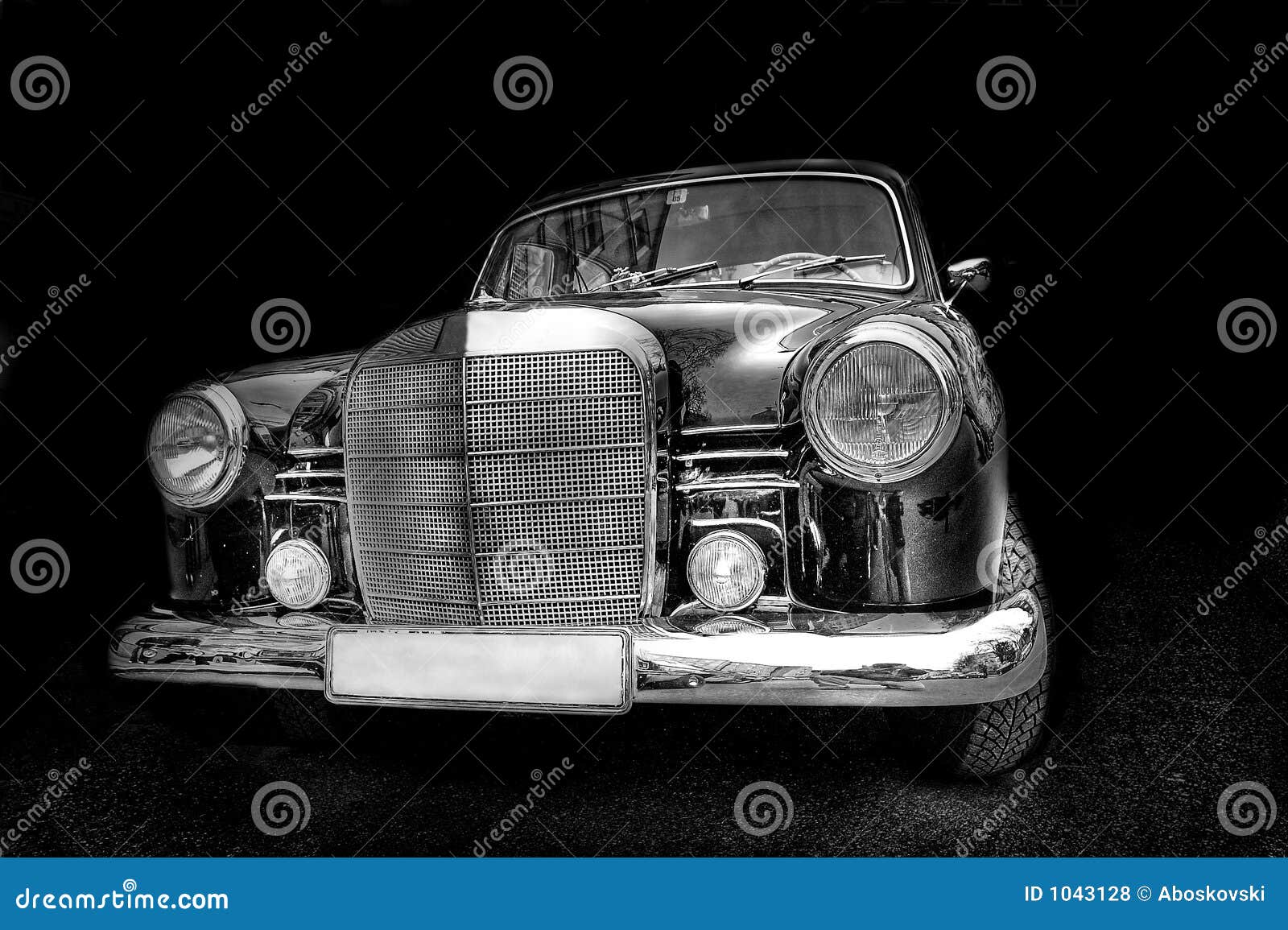 Mercedes benz oldtimer stock photo. Image of front, legend - 1043128