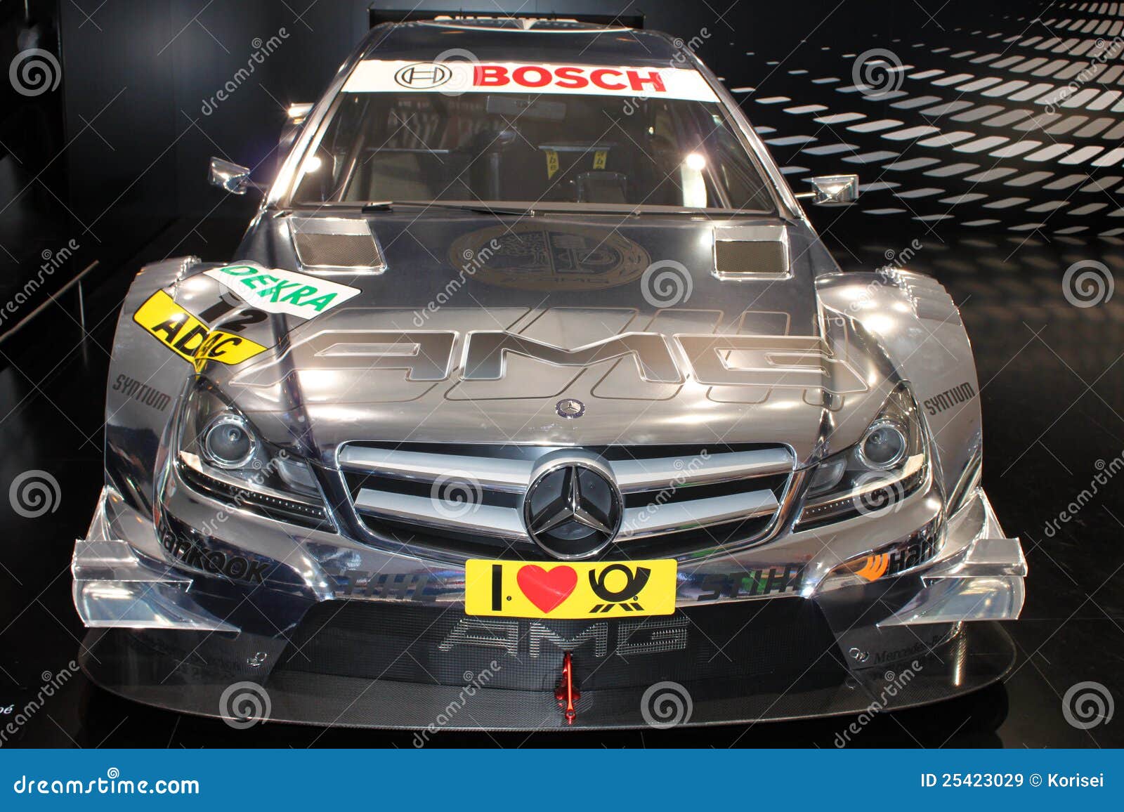 Mercedes-Benz race car editorial stock image. Image of motor - 25423029