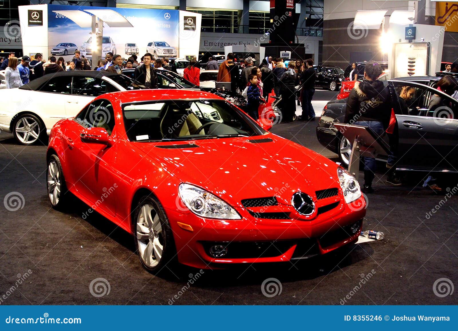 Mercedes Benz SLK 350 editorial photo. Image of logos - 8355246