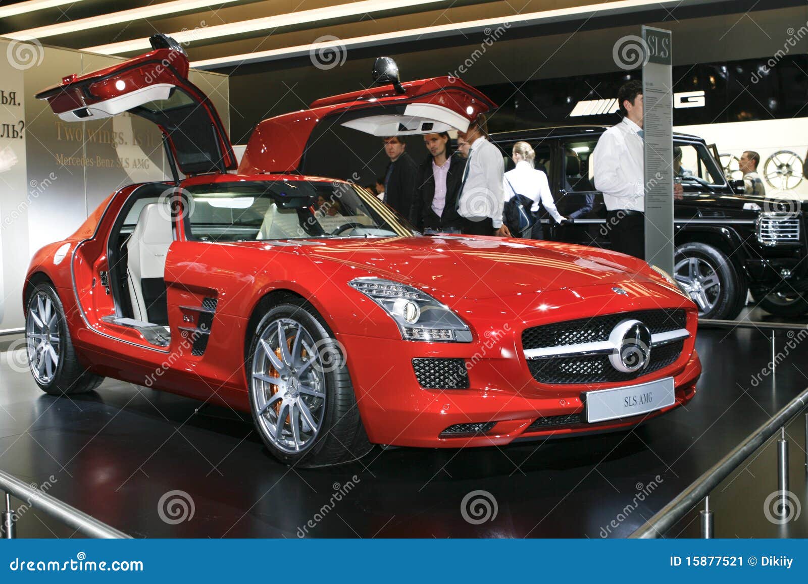 Mercedes-Benz SLS AMG editorial photo. Image of door - 15877521