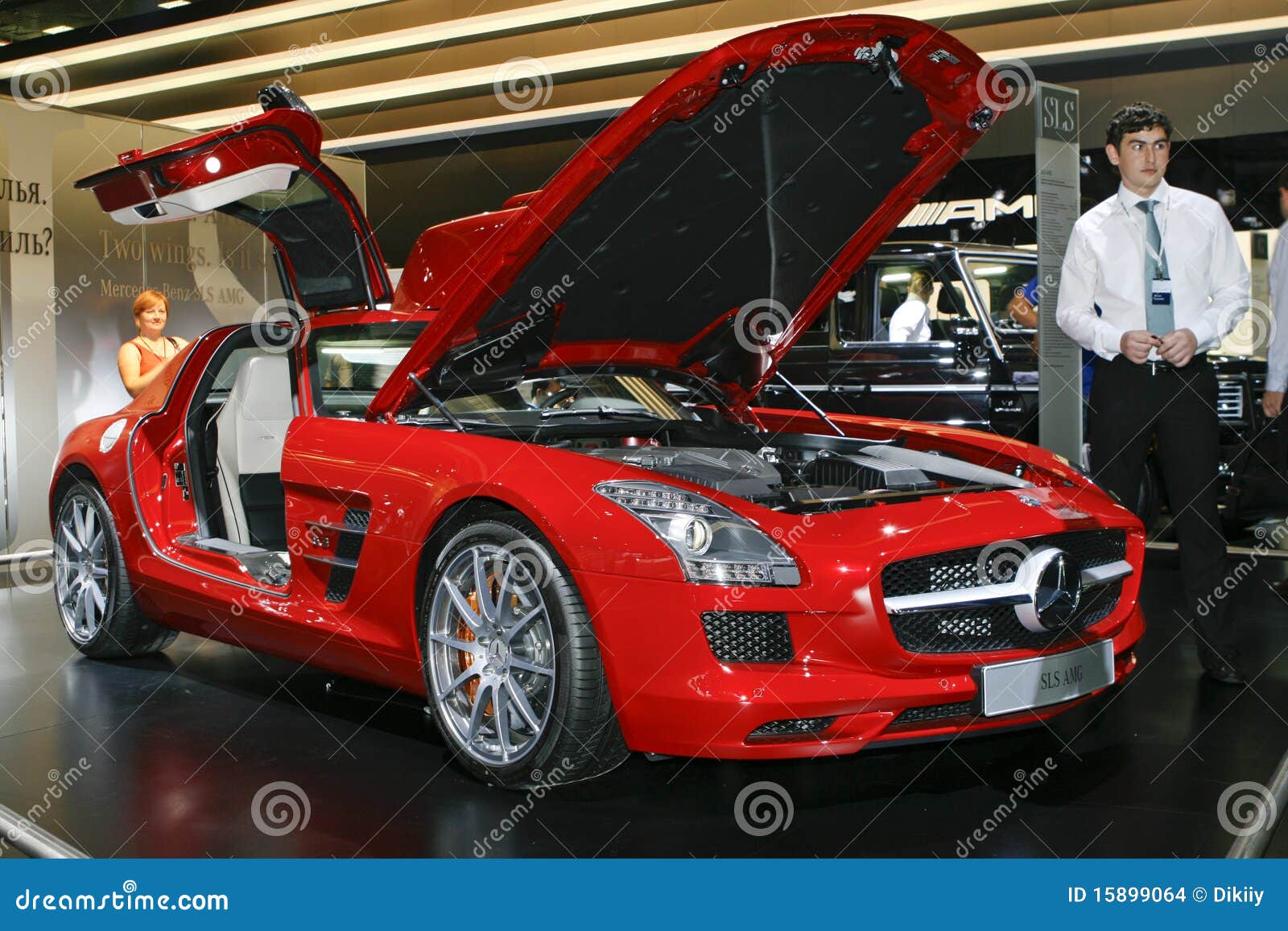 Mercedes-Benz SLS AMG editorial stock image. Image of combi - 15899064