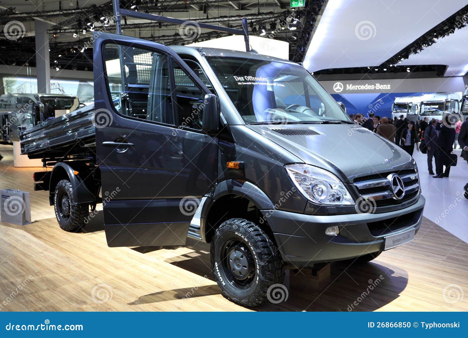 Mercedes Benz Sprinter editorial image. Image of show - 26866850