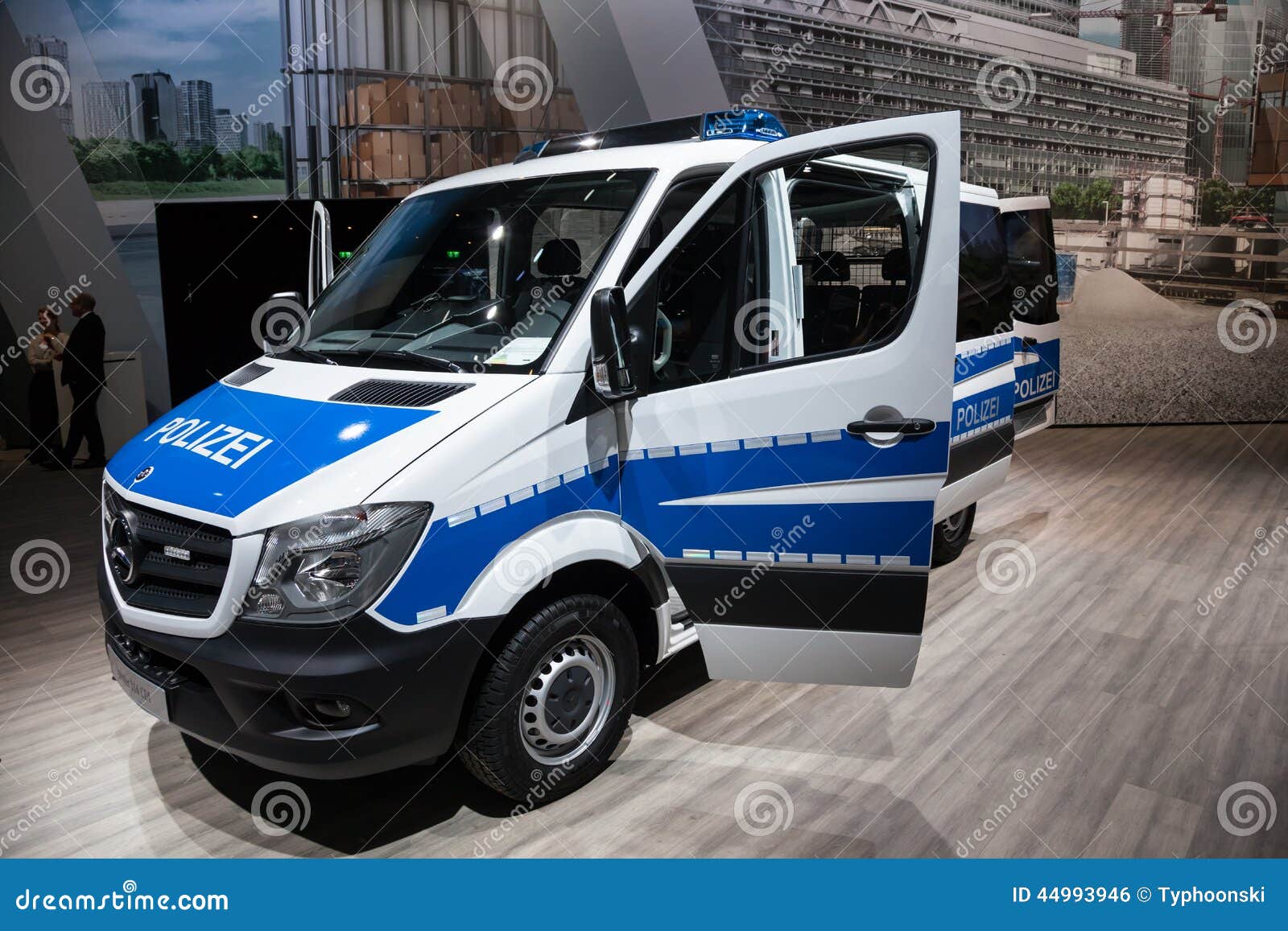 Mercedes Benz Sprinter 316 Packwagen CDI Polizei Redaktionelles Foto ...