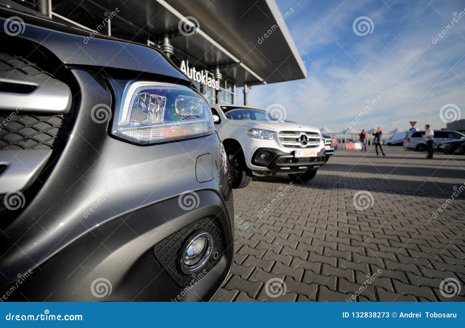 Mercedes-Benz X Class Front Logo Editorial Photo | CartoonDealer.com ...