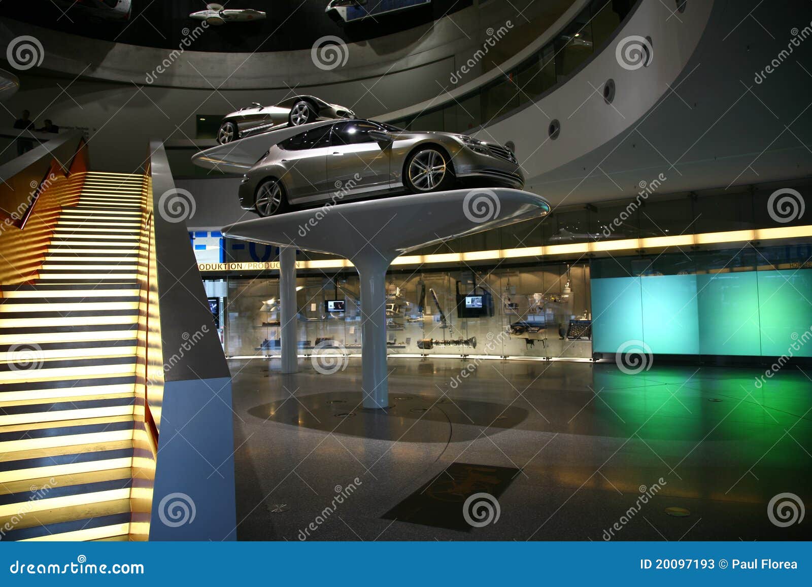 Mercedes Car Displayed in Mercedes Museum Editorial Stock Photo - Image ...