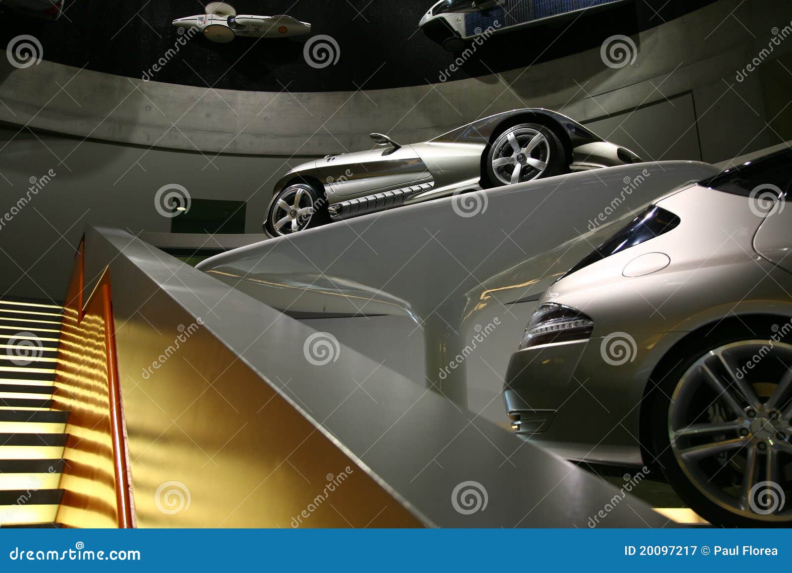 Mercedes Car Displayed in Mercedes Museum Editorial Photography - Image ...