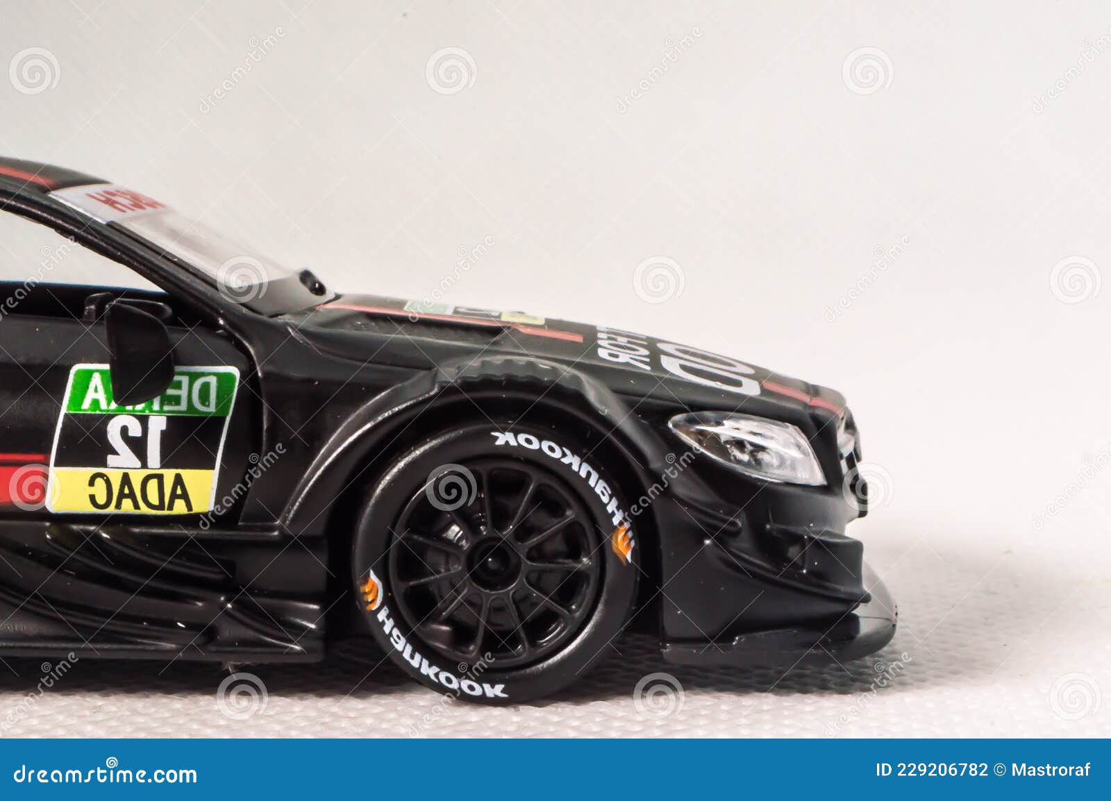 Mercedes DTM 1:43 model editorial photography. Image of touringcar ...