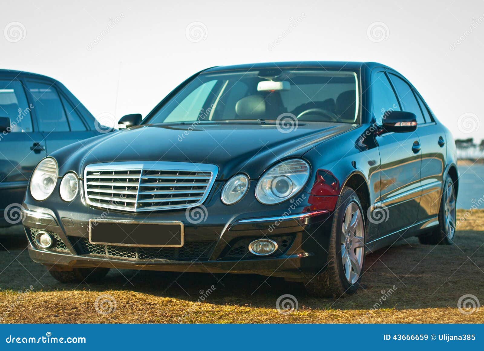 Mercedes E-Class w211 stock image. Image of concept, automobile - 43666659