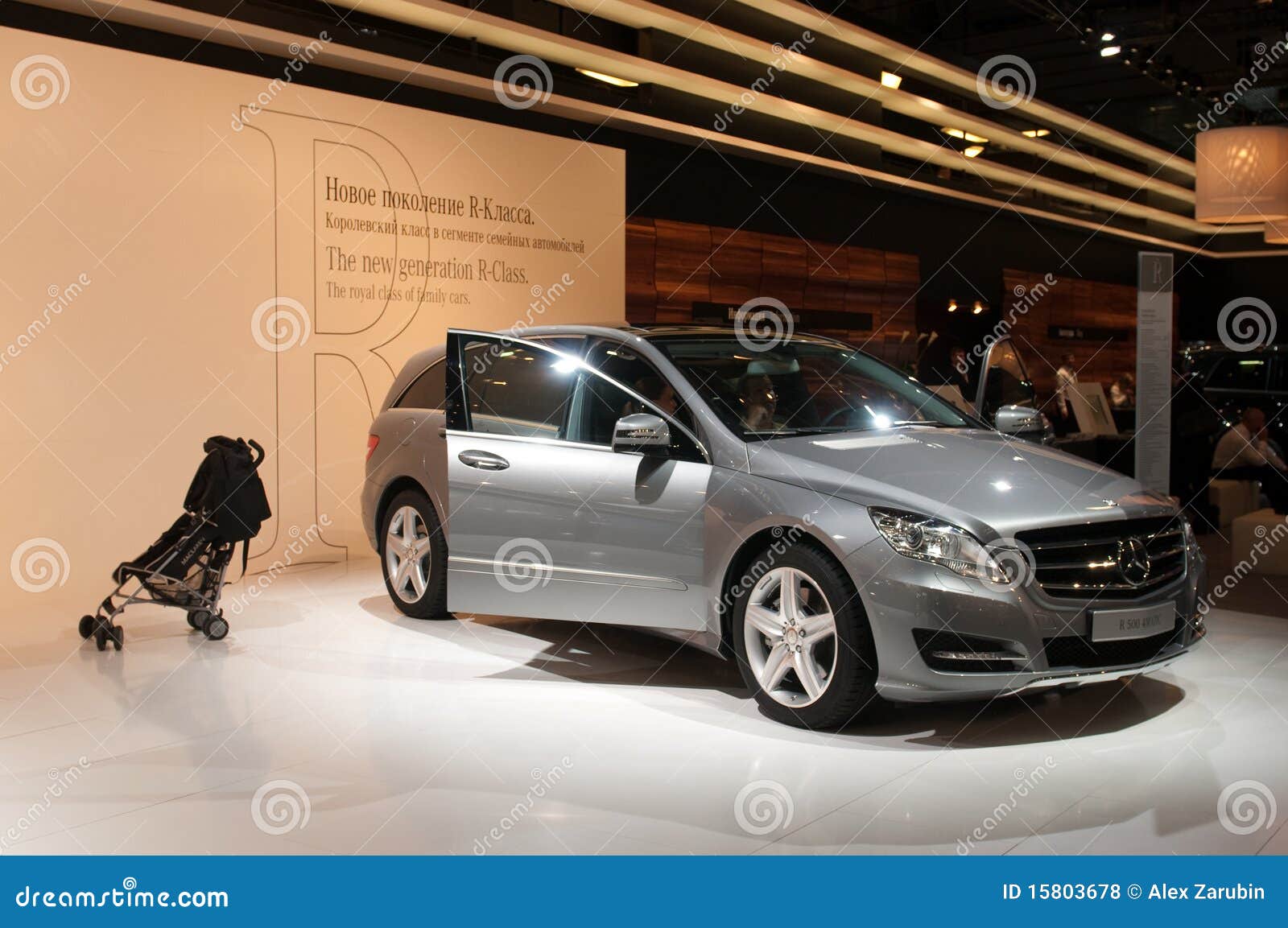 Mercedes R-Class New Generation - Russian Premiere Editorial Stock ...