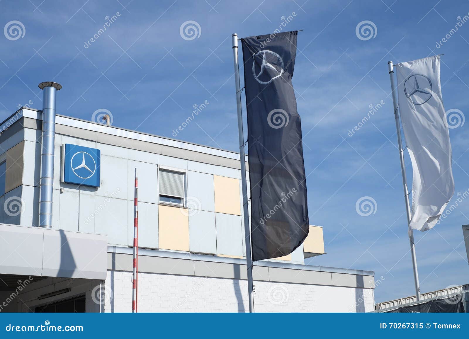 Mercedes editorial image. Image of sign, logo, flag, flags - 70267315