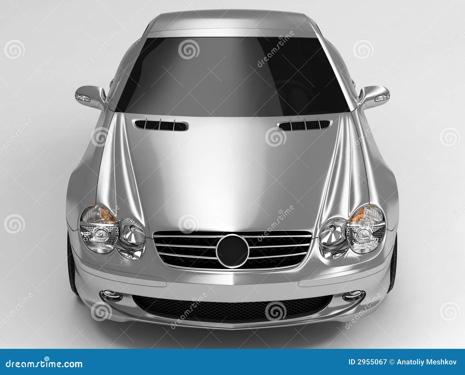 Mercedes SL 500 Stock Image | CartoonDealer.com #2955067