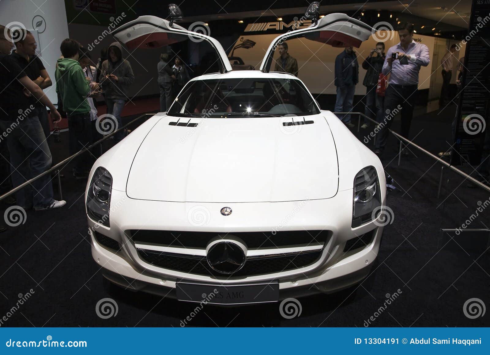 Mercedes SLS AMG editorial photo. Image of motor, brand - 13304191