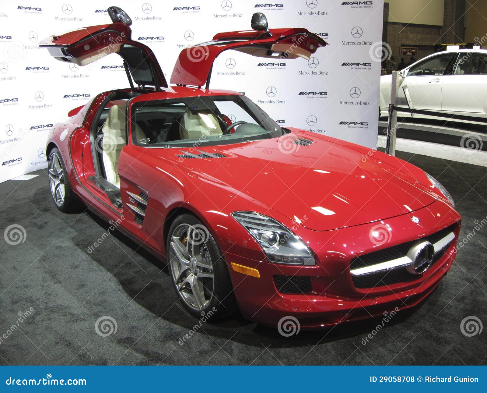 Mercedes SLS AMG editorial stock photo. Image of columbia - 29058708